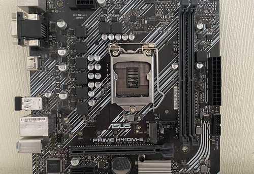 Материнская плата asus prime H410M-E, LGA1200