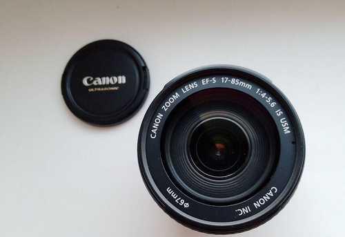 Canon ef s 17 85mm 1:4-5.6 is usm