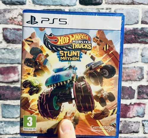 Hot Wheels Monster Trucks: Stunt Mayhem ps5 диск