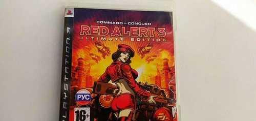 Диск ps3 Red Alert3
