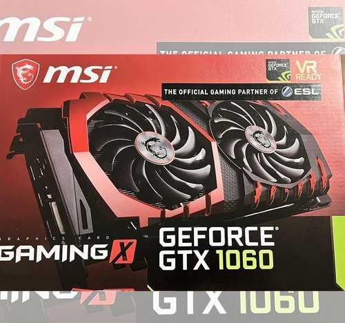 Видеокарта MSI gtx 1060 6gb