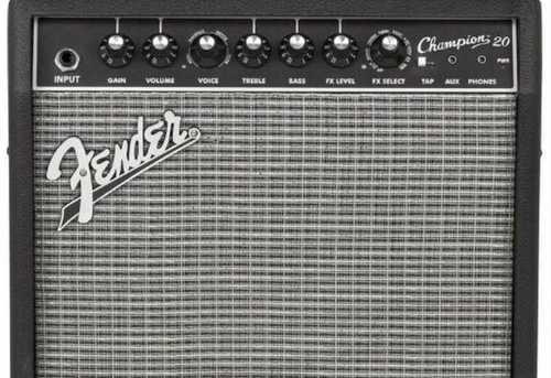 Комбоусилитель fender champion 20