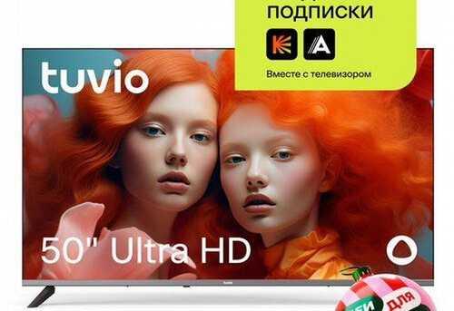 50” Телевизор Tuvio 4K ultra HD dled Frameless