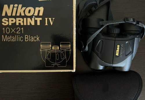 Бинокль nikon sprint iv 10x21