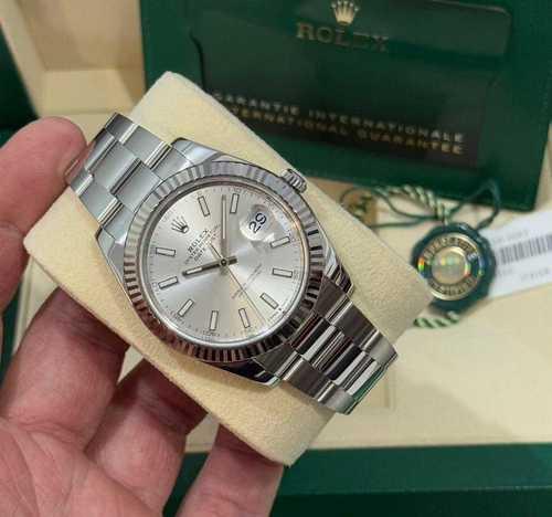 Rolex Datejust Silver Dial. Ref. 126334-0003