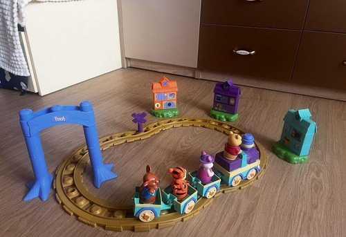 Детский конструктор железная дорога электрический
