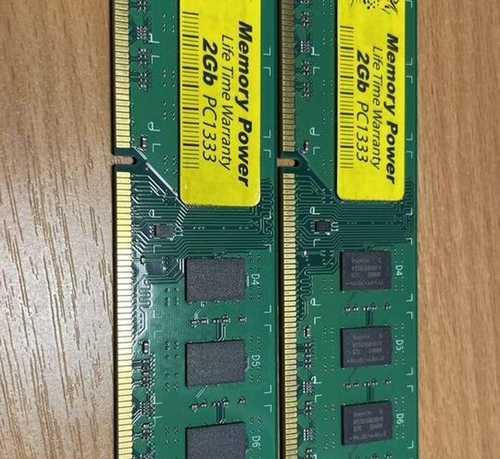 Оперативная память 2GB PC1333