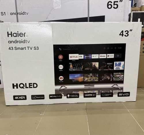 Qled SMART TV 4K Телевизор Haier 43 дюйма