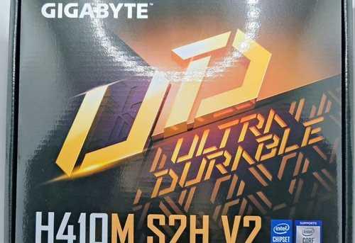 Материнская плата Gigabyte H410M S2H V2 (Новая)