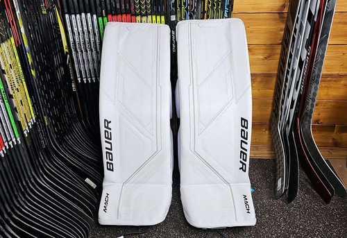 Щитки вратарские Bauer Supreme Mach SR 35+1(L)