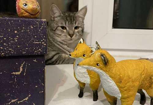 Ватные елочные игрушки новогодние
