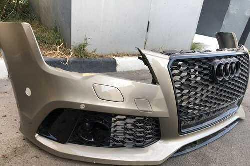 Бампер передний audi rs7 оригинал