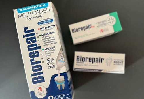 Ополаскиватель Biorepair и зубная паста