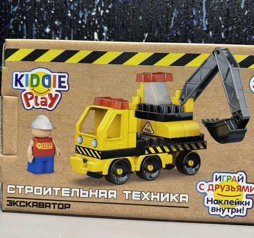 Kiddie play конструктор Экскаватор