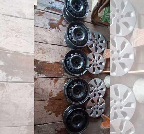 Диски штампованные r15 на kia rio