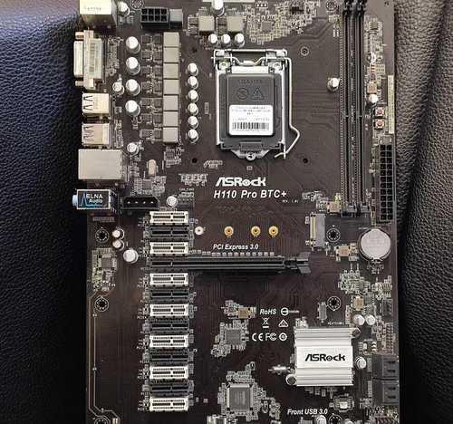 Материнская плата Asrock H110 Pro BTC 