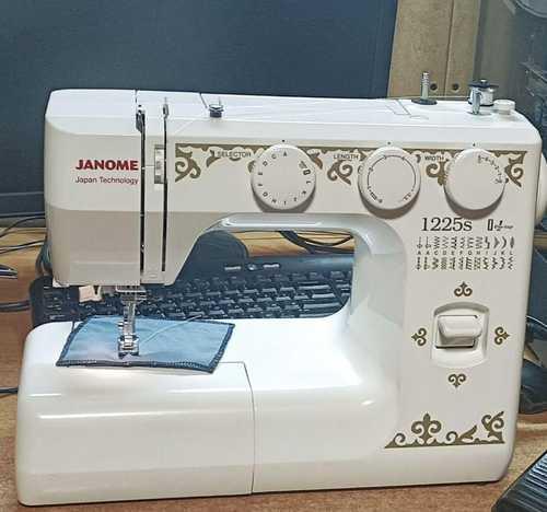 Швейная машина janome 1225s