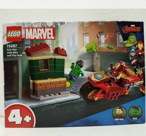 Lego 76287 Super Heroes Железный человек на мотоци