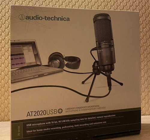 Студийный микрофон Audio-Technica AT2020 USB