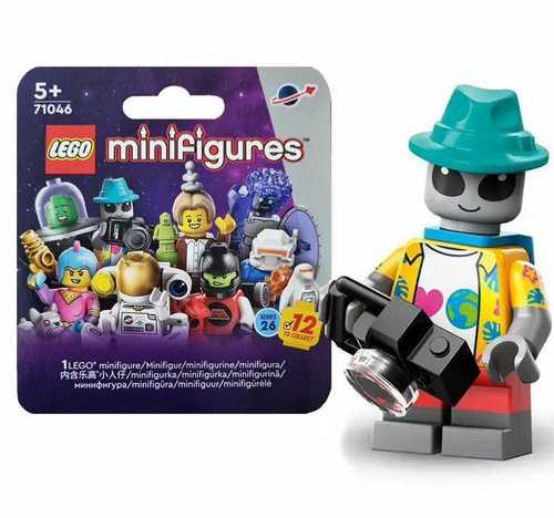 Lego Minifigures 26 Space. Alien Tourist 71046