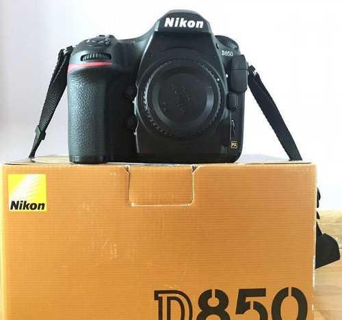 Nikon D850 body (пробег 19700 кадров)