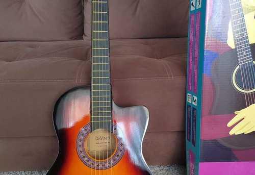 Акустическая гитара Davinci DF-50C SB новая