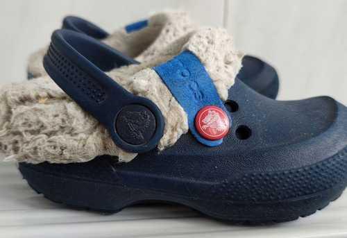 Утепленные Кроксы Crocs C8 C9