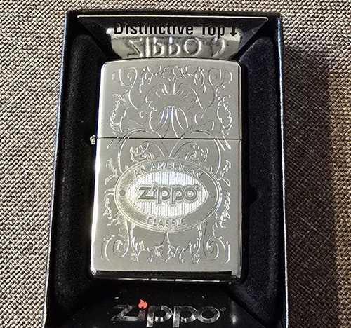 Зажигалка zippo Crown Stamp с покрытием High Polis