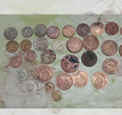 Старинные монеты купюры