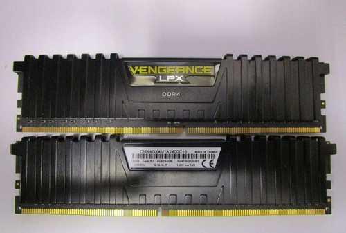 Оперативная память 4Gb Corsair Vengeance LPX 2400M