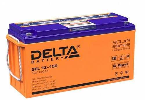 АКБ Аккумуляторная батарея Delta GEL 12-150