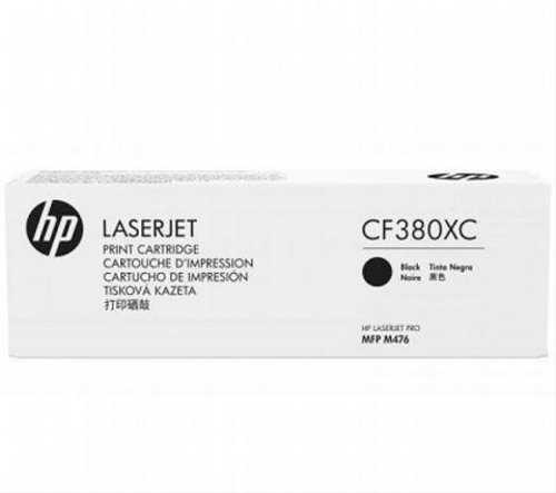 Картридж HP cf380xc, черный