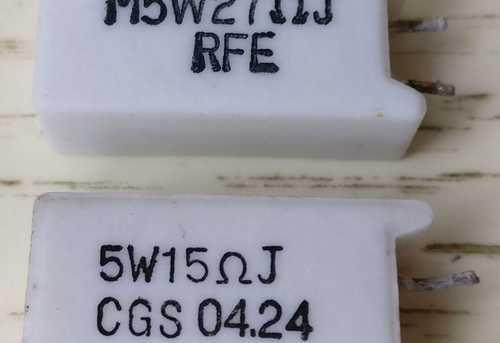 Резисторы керамические 5W 10W