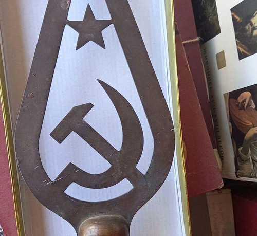 Бронзовое навершие для флага