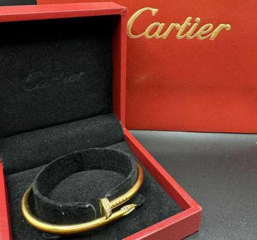 Cartier браслет гвоздь gold