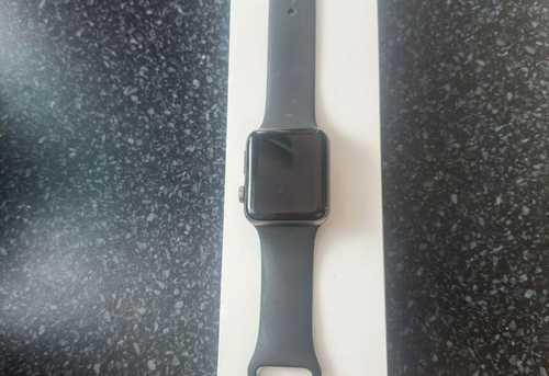 Часы apple watch 3 42mm nike series