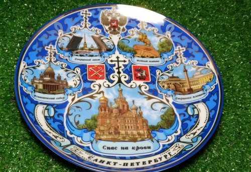 Декоративная тарелка санкт-петербург авторская
