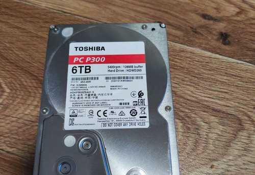 Жёсткий диск Toshiba PC P300 6тб