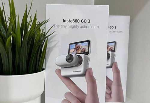 Экшн-камера Insta360 GO 3, 64 Гб белый