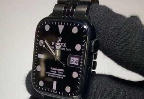Часы Apple Watch 7 lux новогодняя упаковка