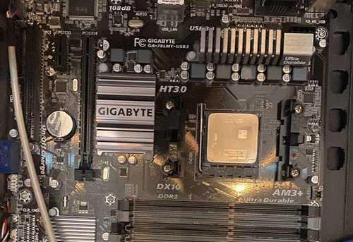 Процессор AMD FX 4350 AM3+ 4.3 GHz + GA-78LMT-USB3