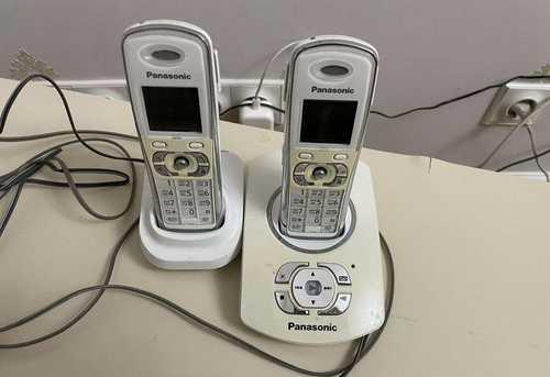 Panasonic домашний телефон комплект