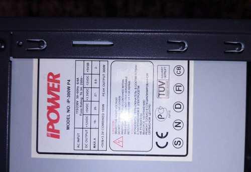 Блок питания ipower 300w