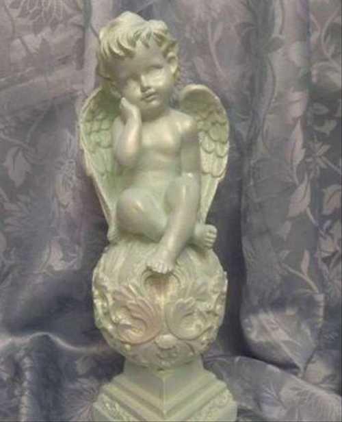 Статуэтка ангел, декоративная коляска