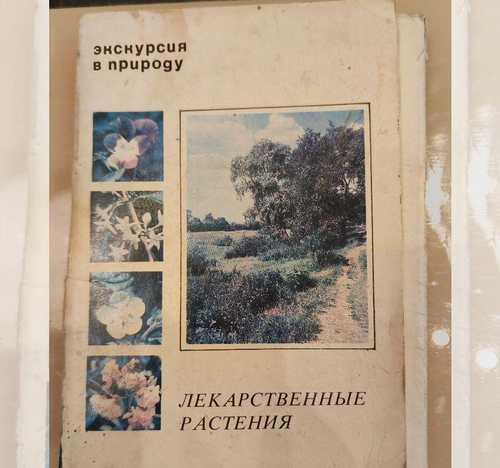 Набор открыток СССР "Лекарственные растения",1977