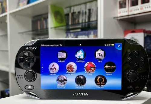 Sony ps Vita + 23 игры + 64гб hen