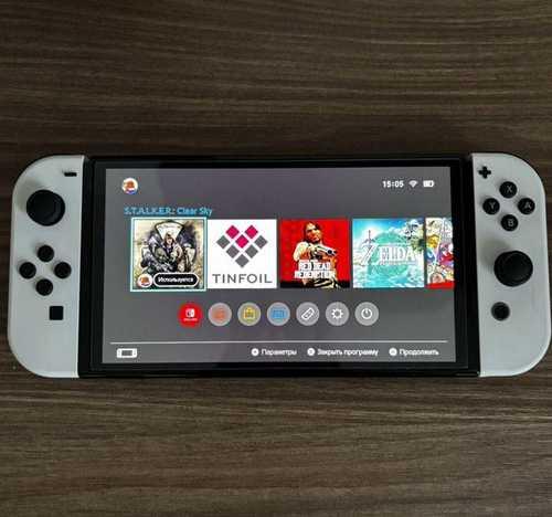 Nintendo switch oled прошитая чип