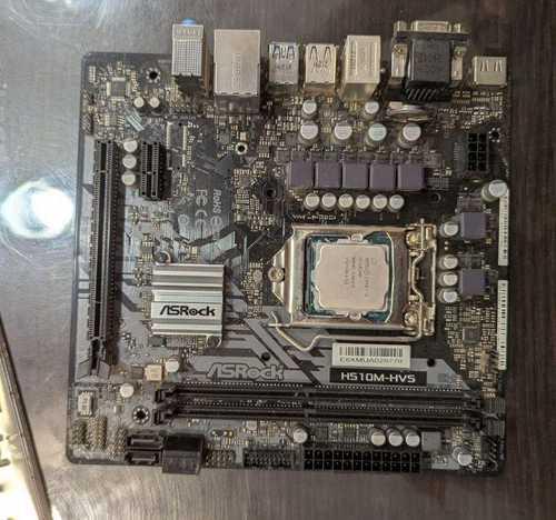 ASRock H510M-HVS   i3 10100f