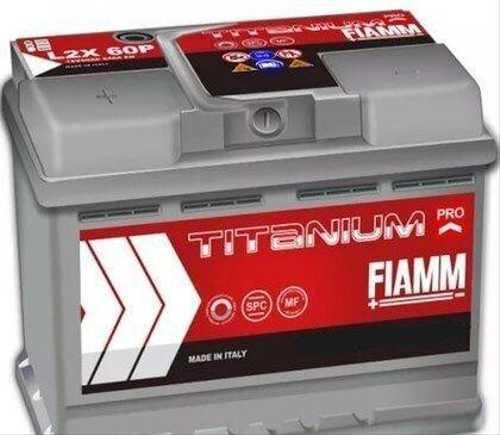 64Ah Аккумулятор 12V 6ст-64.1 Fiamm Titanium Pro