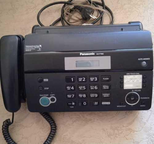 Факс panasonic kx ft982